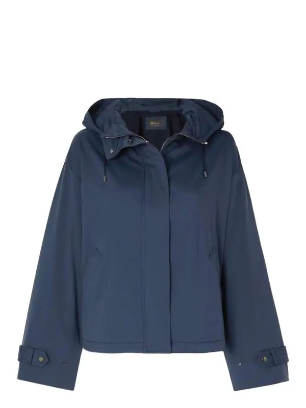 Loro Piana Hooded Jacket - Navy Blue