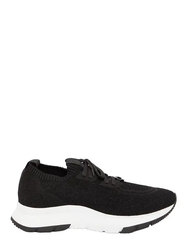 GIANVITO ROSSI Logo-detail Low-top Sneakers - Black