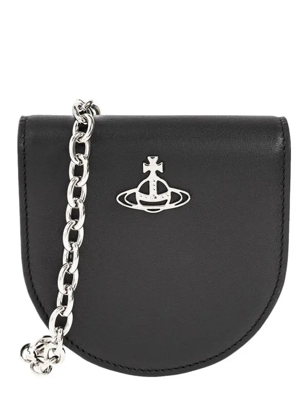 VIVIENNE WESTWOOD Small Saddle Belt Bag - Black
