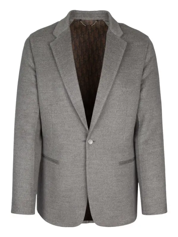 Dior Single-breasted Blazer - Gray