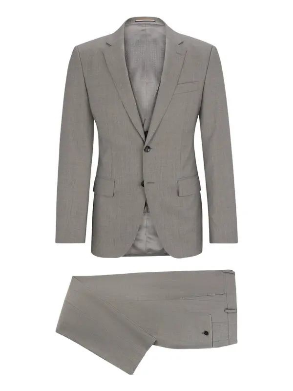 Hugo Boss Long-sleeved Suit - Silver