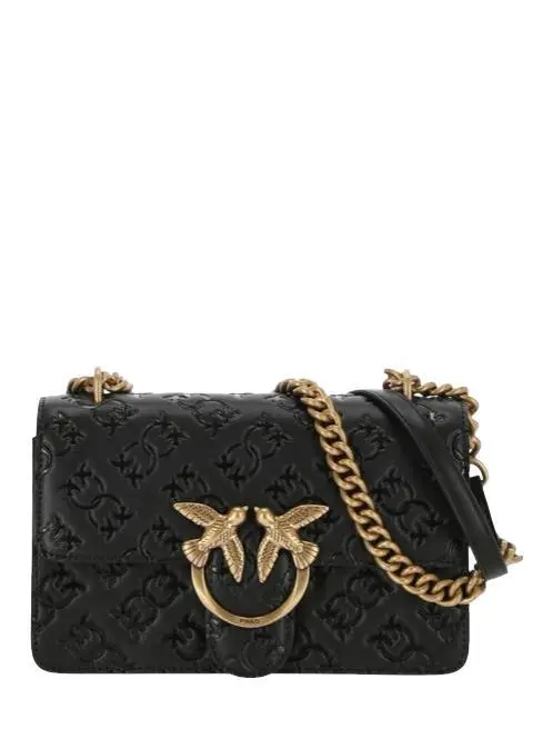 Pinko Love One Mini Crossbody Bag - Black