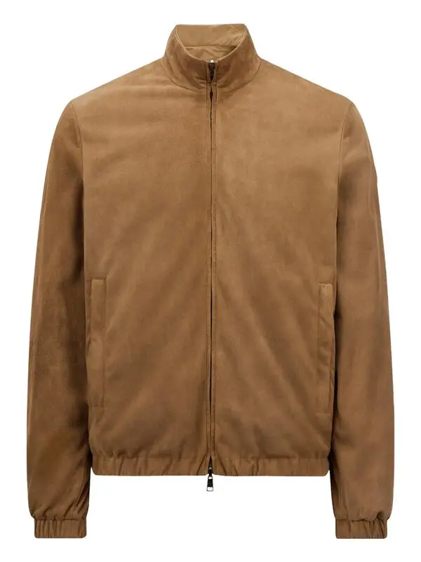 Moncler Reversible Zip-up Jacket - Light Brown