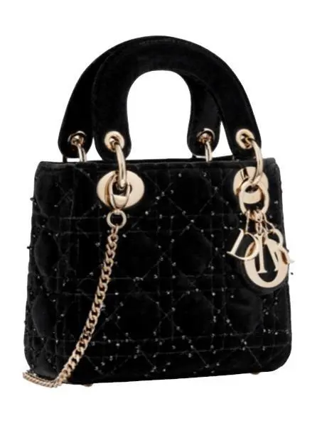 Dior Mini Lady Bag - Black