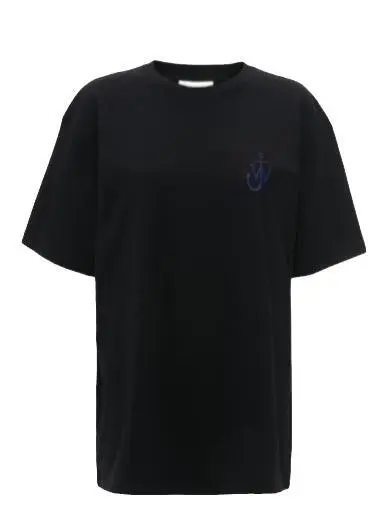 J.W.ANDERSON Jw Anderson Graphic-printed Crewneck T-shirt - Black