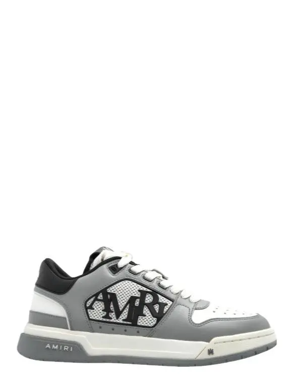 Amiri Classic Low Sneakers With Logo Detailing - Grey