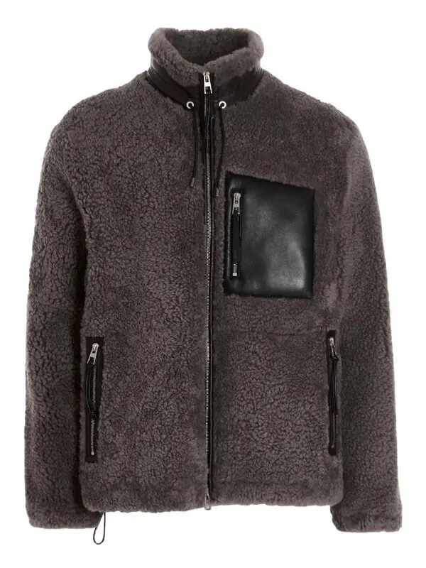 Loewe Shearling Jacket - Brown