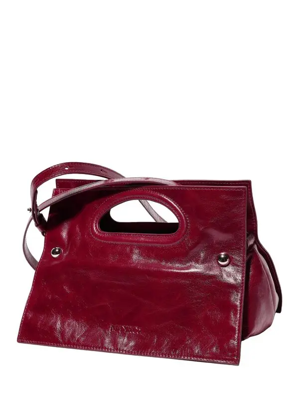 MAXCO. Max&co. Logo Shoulder Bag - Ruby Red