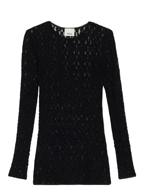 Isabel Marant Étoile Gaelle Lace Top - Black