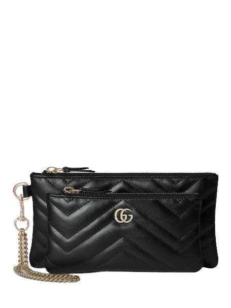 Gucci Gg Marmont Small Pouch - Black