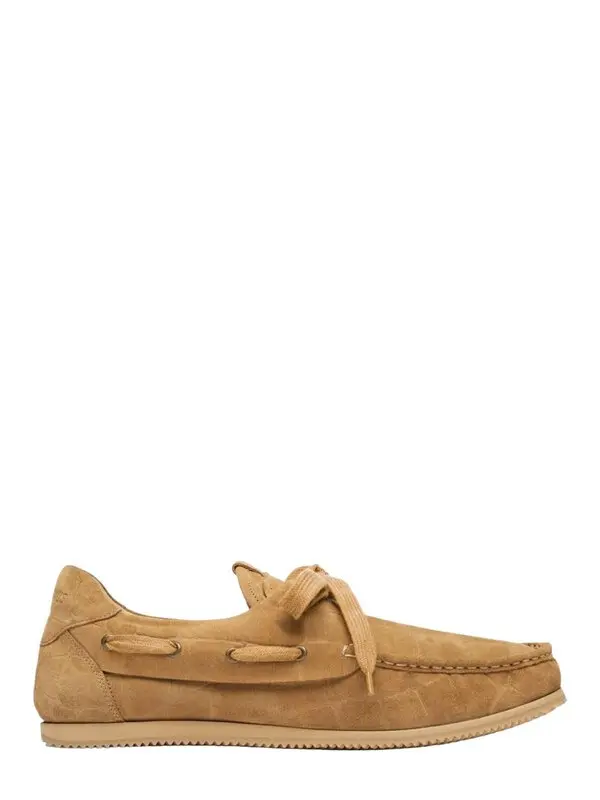 Jacquemus Batto Boat Shoes - Camel