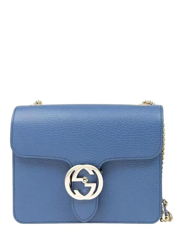 Gucci Chain Shoulder Bag - Blue