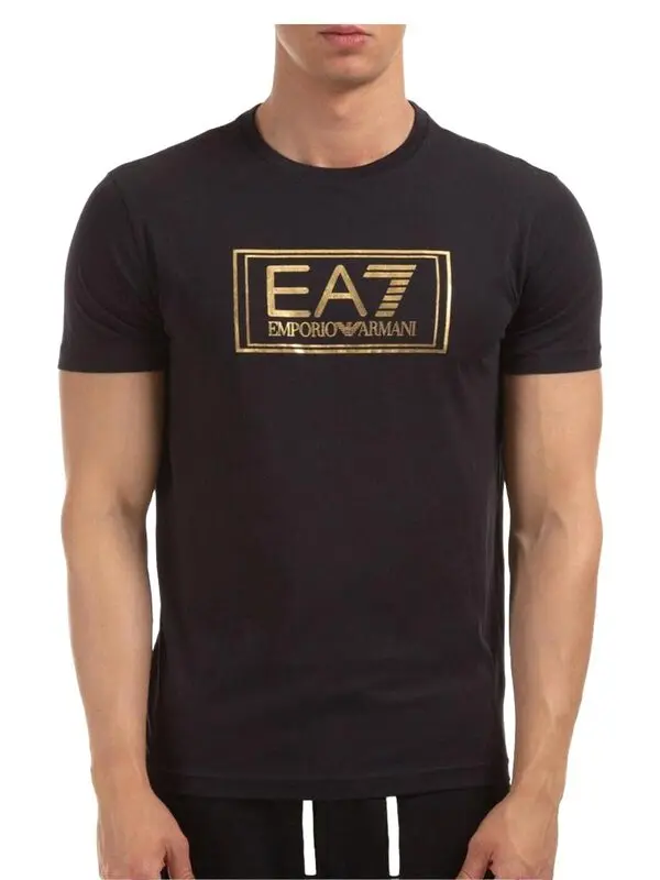 EA7 Logo Decal T-shirt - Black