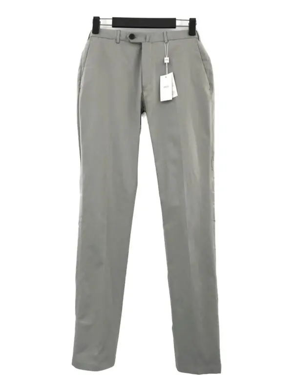 Emporio Armani Belt Loop Casual Pants - Gray