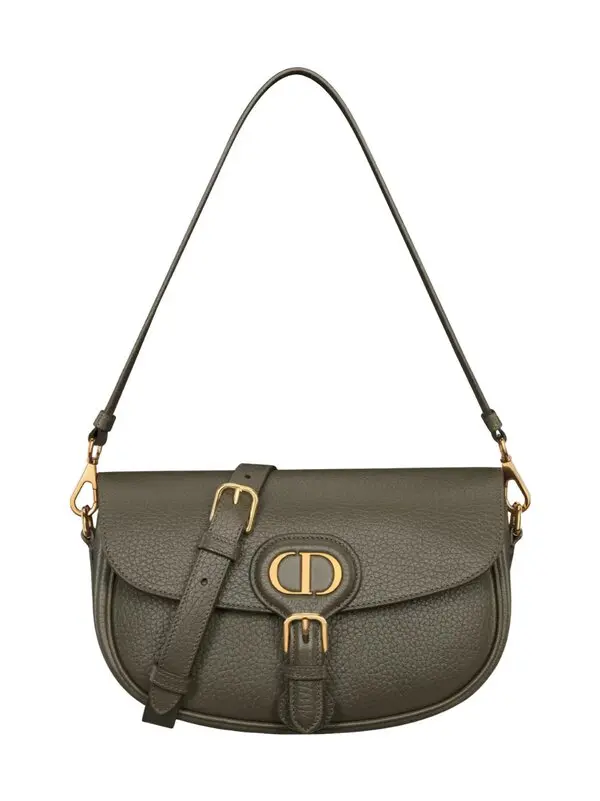 Dior Bobby Multicarry Bag With Antique Gold-tone Details - Olive Taupe