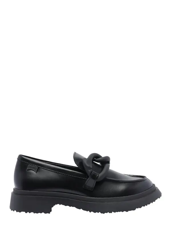 Camper Walden Loafers With Decorative Knot - Black