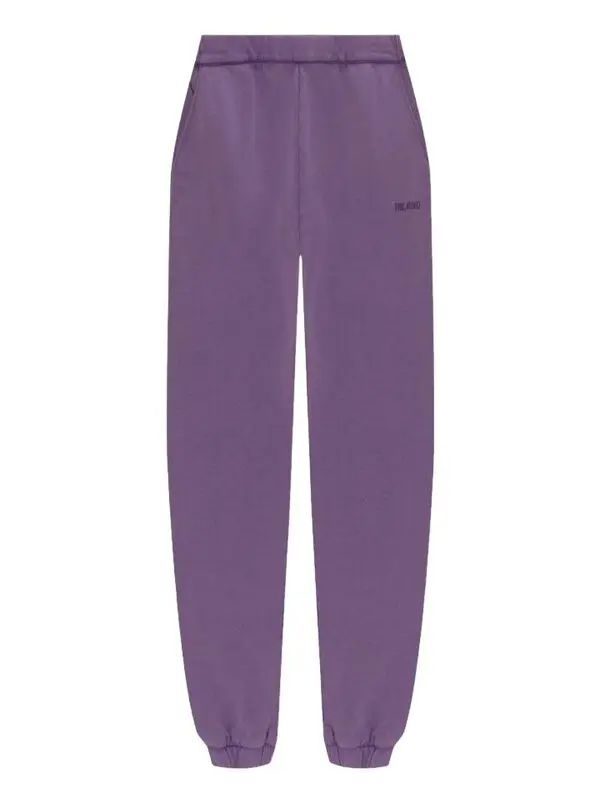 Attico High-waisted Loose Jogging Pants - Purple