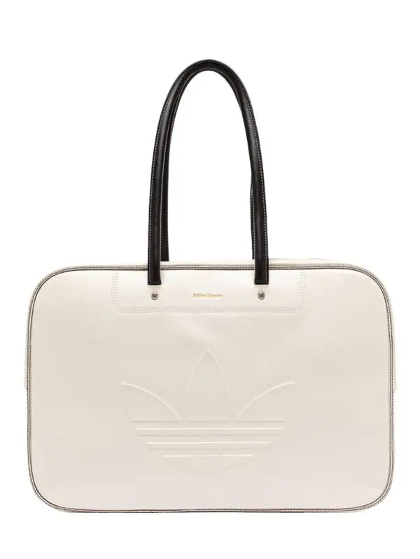 ADIDAS X WALES B ONNER Adidas Originals X Wales Bonner Embossed Logo Bag - White