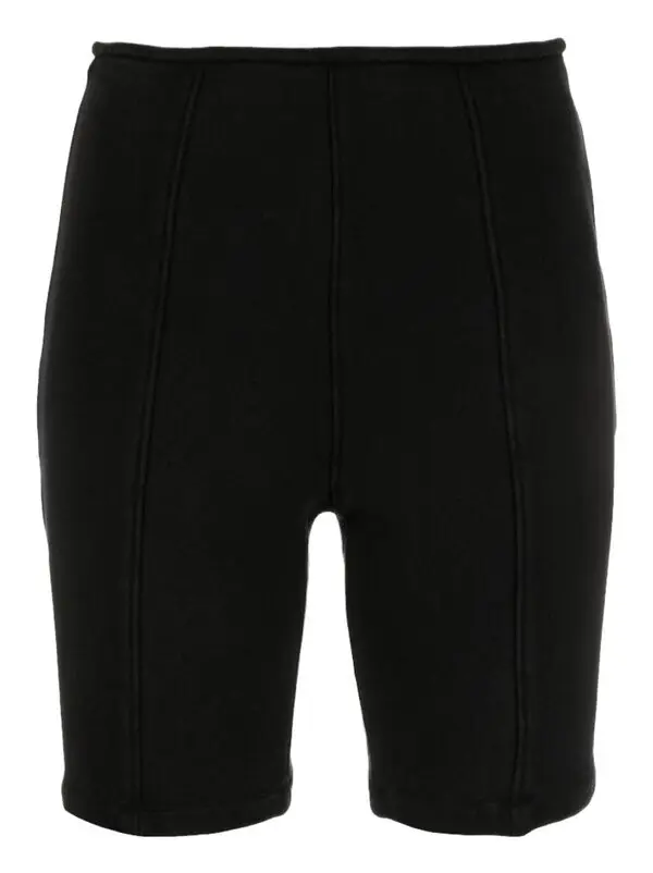 Alexander Wang High-waisted Cycling Shorts - Black