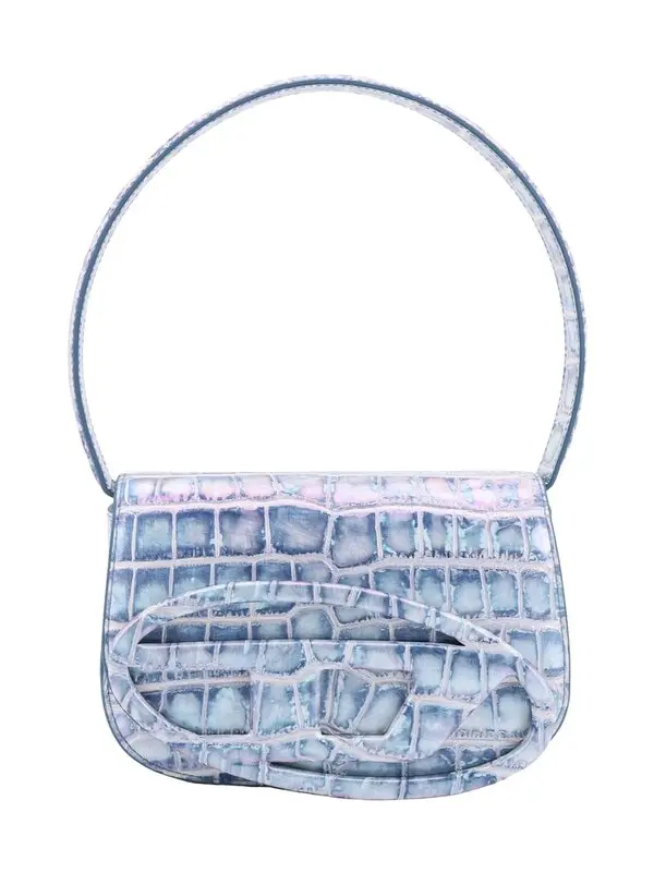 DIESEL® 1dr Printed Shoulder Bag - Blue