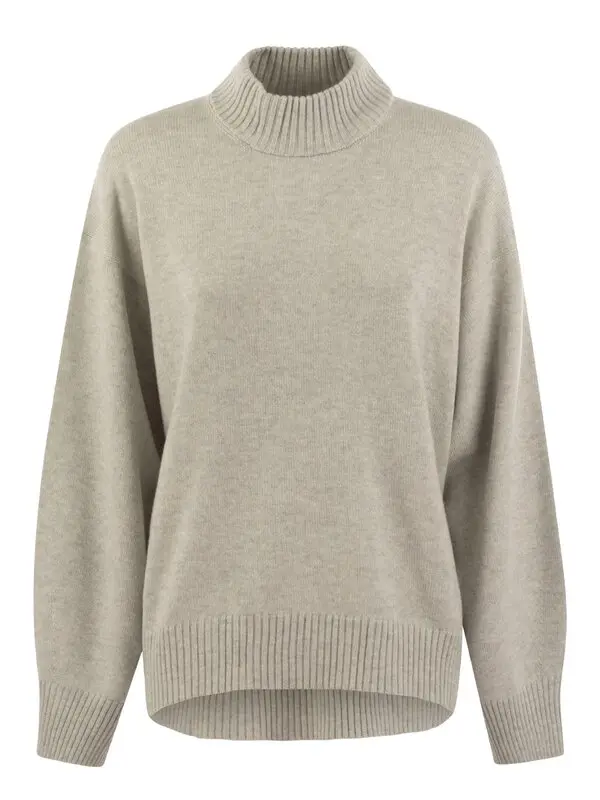 Brunello Cucinelli Ribbed Turtleneck Jumper - No