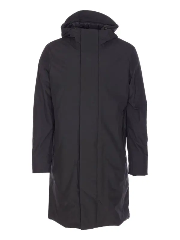SAVE THE DUCK Hooded Padded Coat - Black