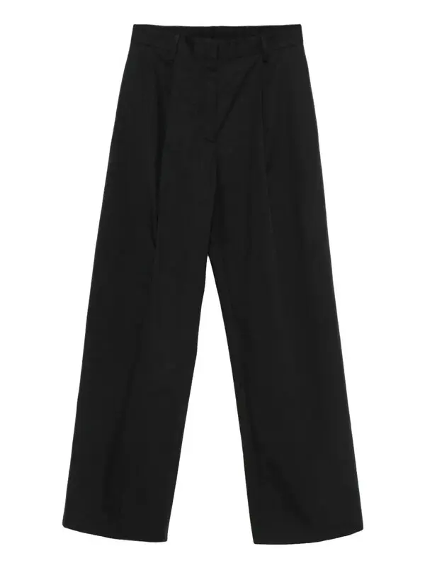 Dries Van Noten Belt Loops Slacks - Black