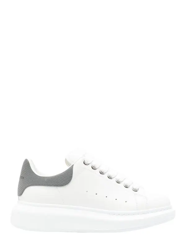Alexander McQueen Oversized Lace-up Sneakers - White