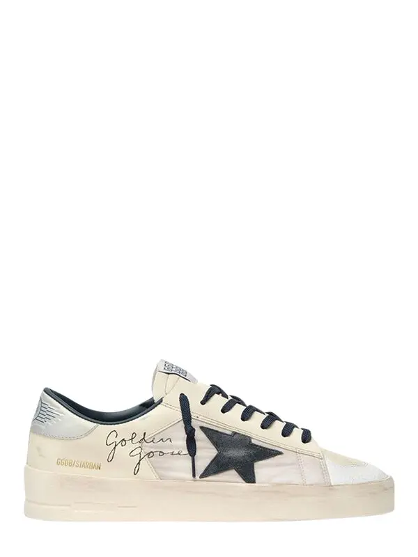 GOLDEN GOOSE Stardan Lace-up Sneakers - Nude