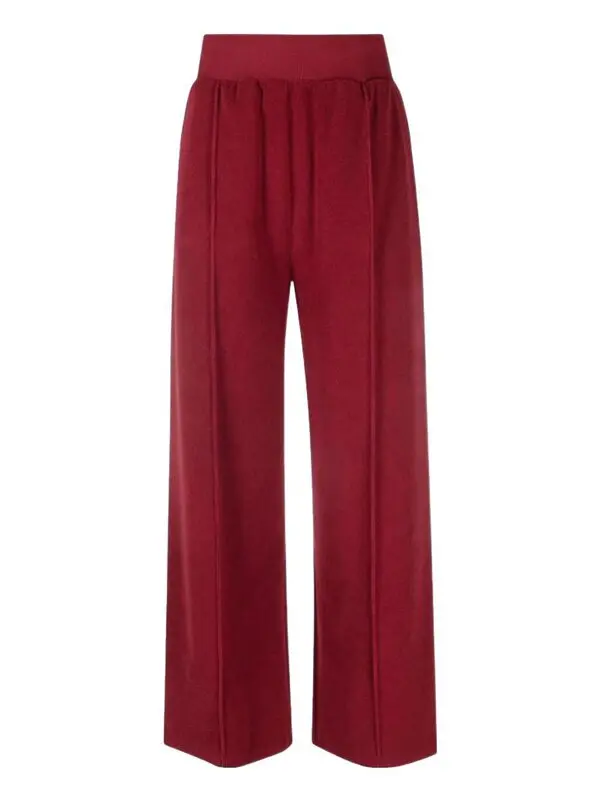 Kenzo Logo Wide-leg Pants - Red