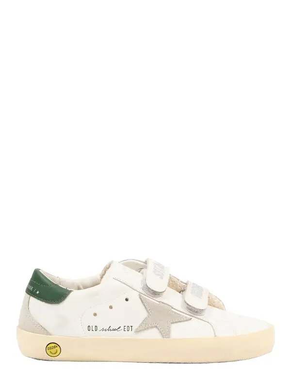 GOLDEN GOOSE Round Toe Athletic Sneakers - White