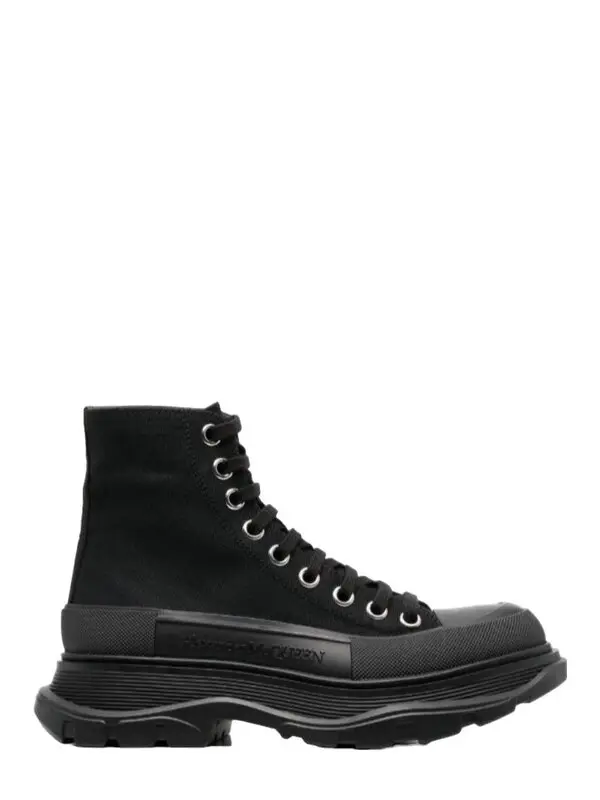 Alexander McQueen Lace-up Chunky Sneakers - Black