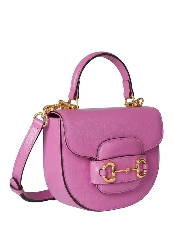 Gucci Horsebit 1955 Mini Shoulder Bag - Pink