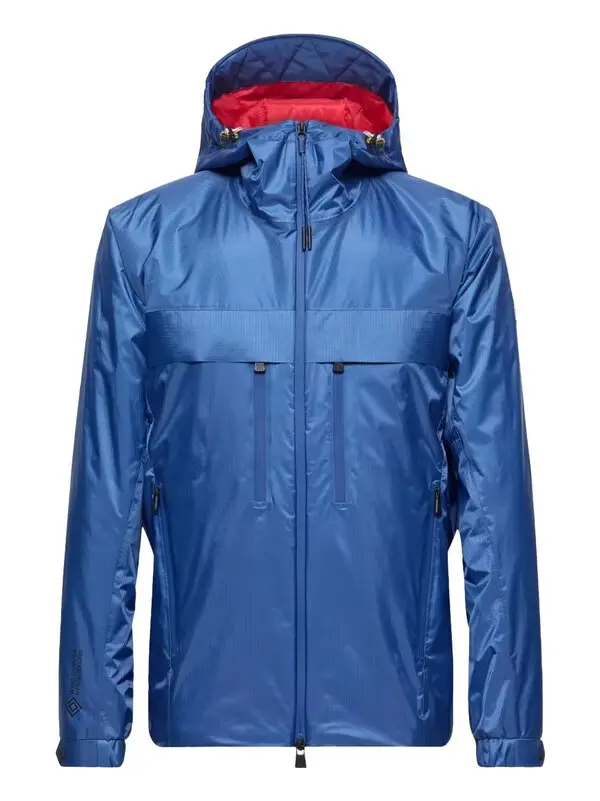 Moncler Thurn Windstopper Hooded Windbreaker - Royal Blue