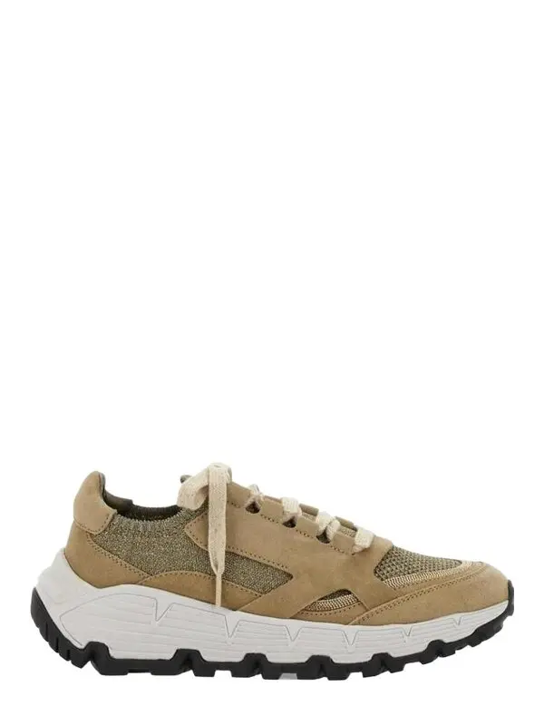 Brunello Cucinelli Sock-style Ankle Low-top Sneakers - Multicolor