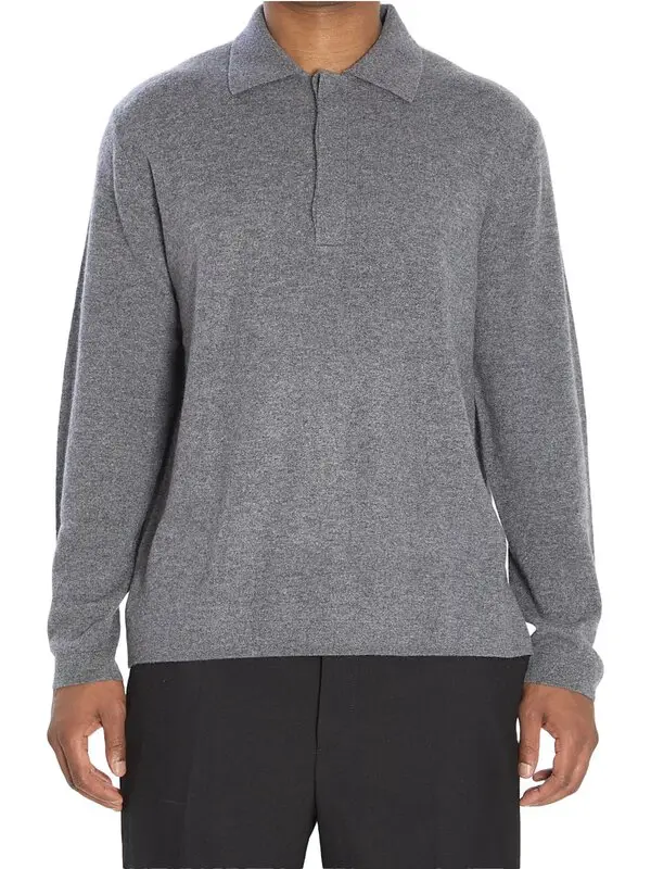 LISA YANG Emil Polo Knitwear - Grey