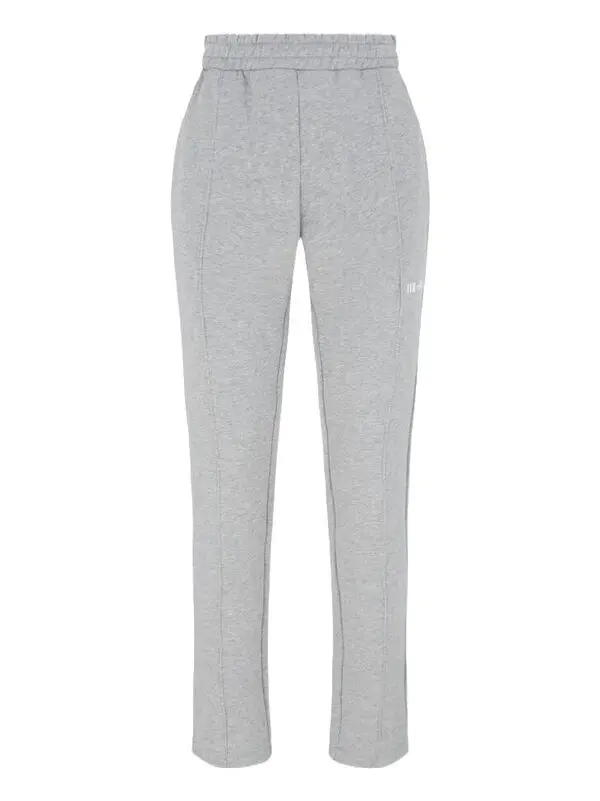Attico Long Elasticated Waist Sweatpants - Grey