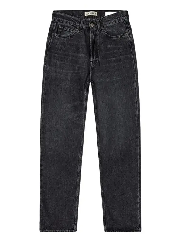 Our Legacy Straight Leg Jeans - Black