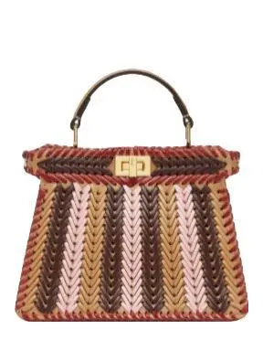 Fendi Peekaboo Iseeu Braided Tote Bag - Color Matching