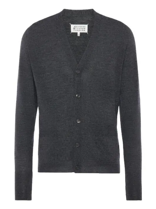 MAISON MARGIELA V-neck Cardigan - Grey