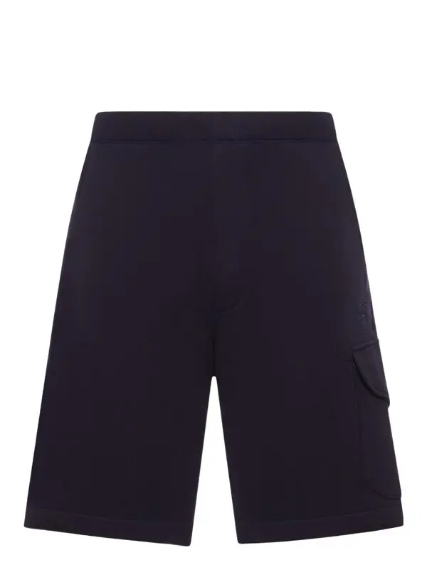 C.P. COMPANY Cargo Pocket Shorts - Black