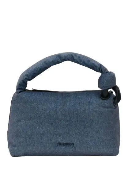 J.W.ANDERSON Jw Anderson Logo Lettering Jwa Puffy Corner Bag - Blue