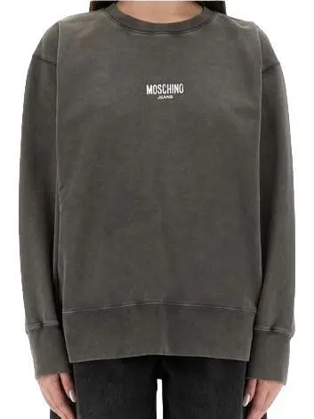 Moschino Crewneck Sweatshirt - Black