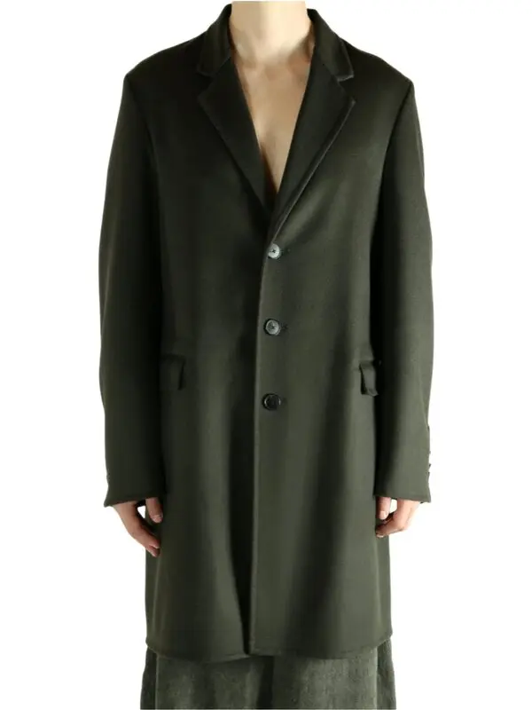 Givenchy Wool And Cashmere Coat - Deep Khaki