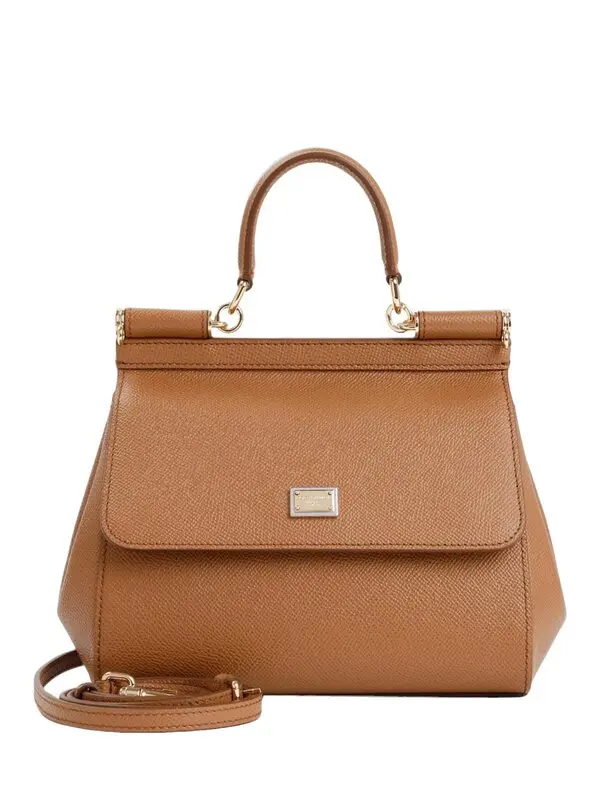 Dolce & Gabbana Sicily Handbag - Brown