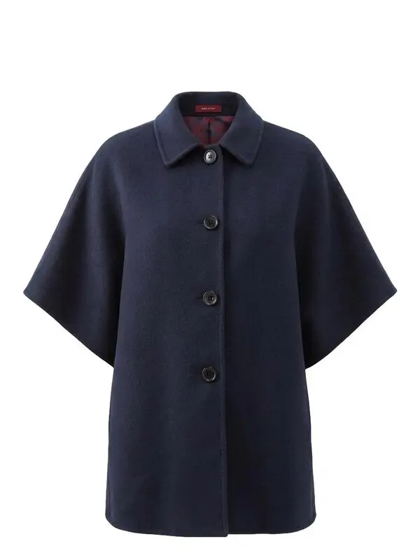 Gucci Reversible Short Sleeve Coat - Black