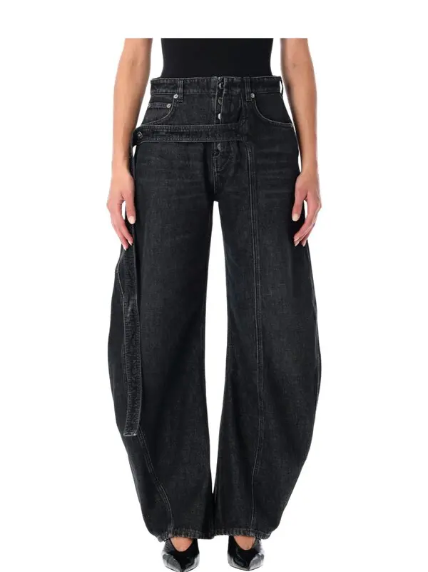 JEAN PAUL GAULTIER Low-rise Jeans - Black