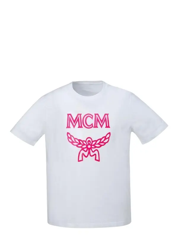 Mcm Classic Logo T-shirt - White