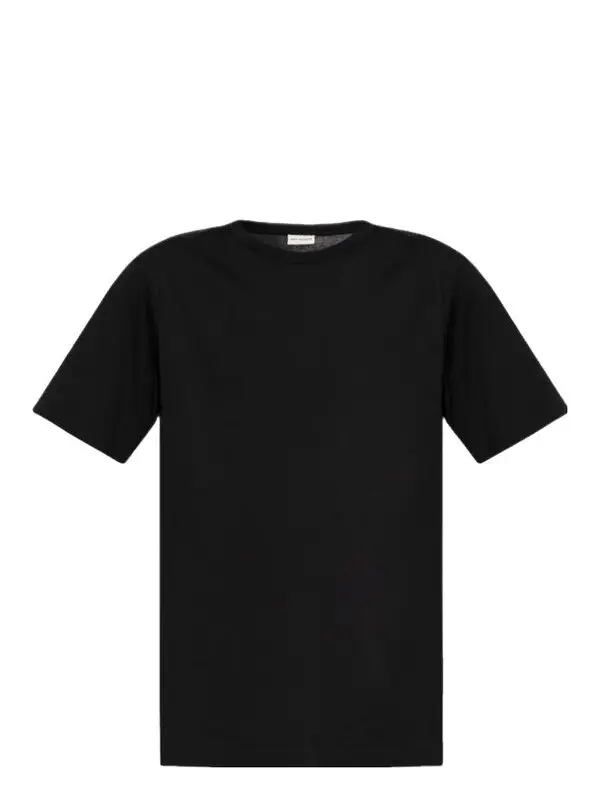 Dries Van Noten Cotton T-shirt - Black