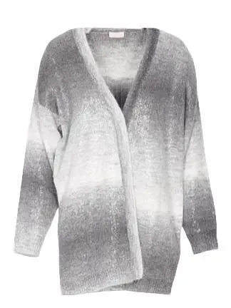 Liu Jo Sequin Embellished Longline Cardigan - Gray